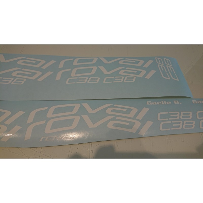 ROVAL C38 DISC KIT1 stickers for bike, vinyls, decals, stickers, labels.