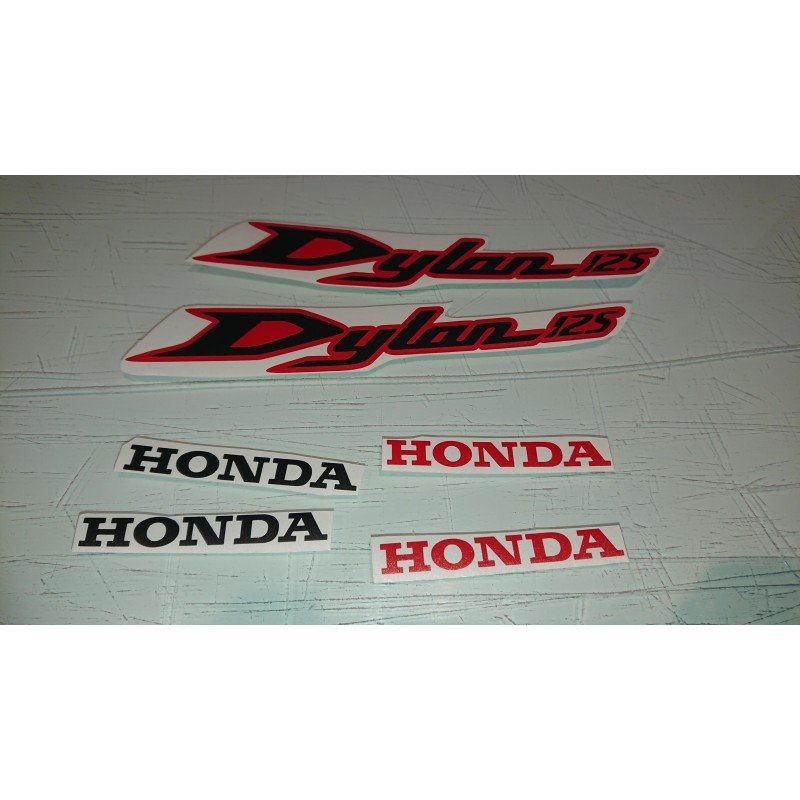HONDA DYLAN bumper stickers, vinyl of high quality and durability