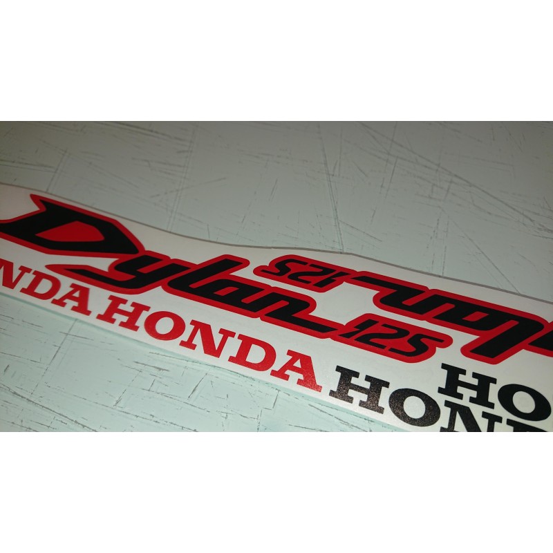 HONDA DYLAN bumper stickers, vinyl of high quality and durability