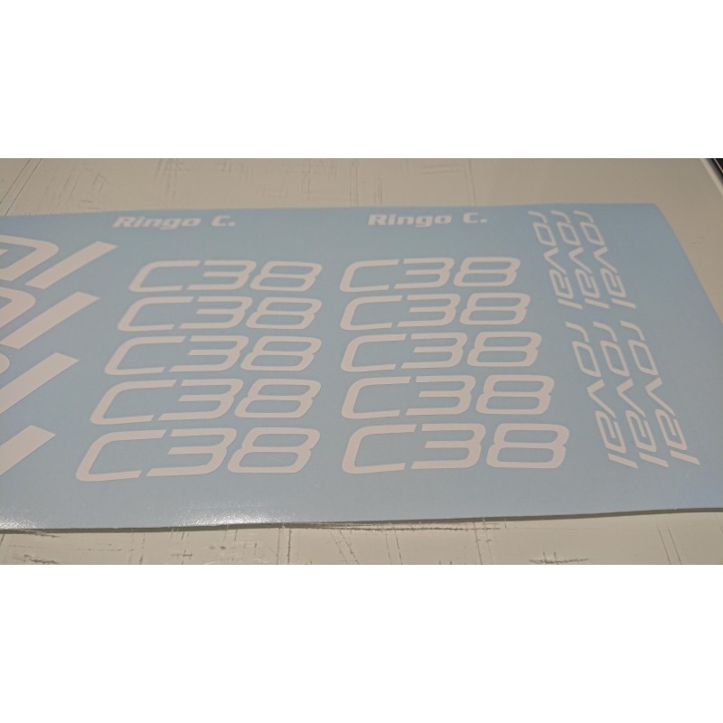 ROVAL C38 DISC KIT1 stickers for bike, vinyls, decals, stickers, labels.