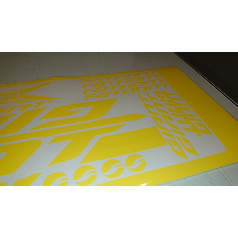 Giant Fathom kit1 stickers for bike, vinyls, decals, stickers, labels.
